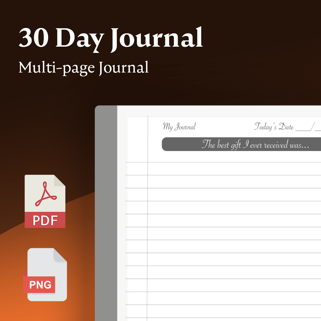 reMarkable tablet - 30 Days of Journal Prompts template – eInkPads