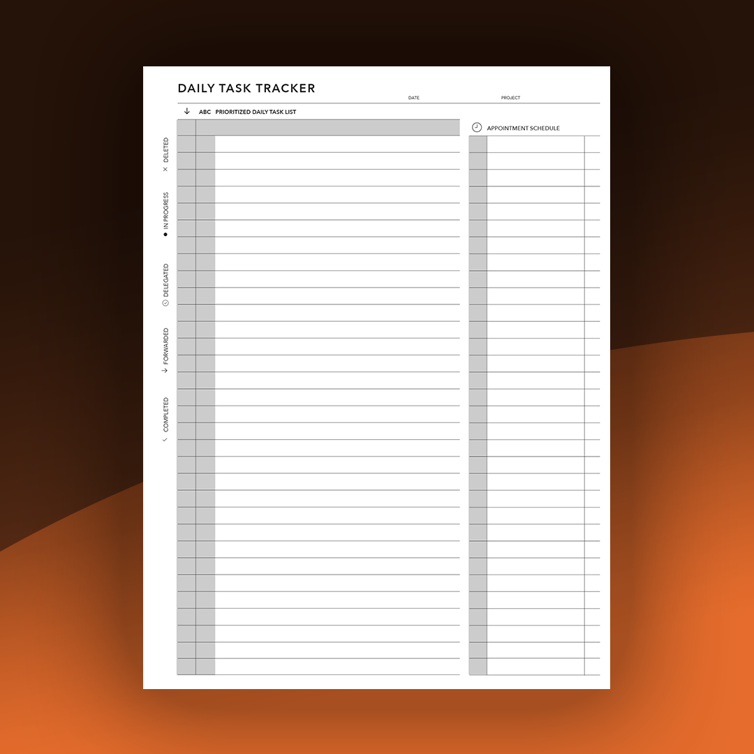 reMarkable Template - Daily Task Tracker – eInkPads