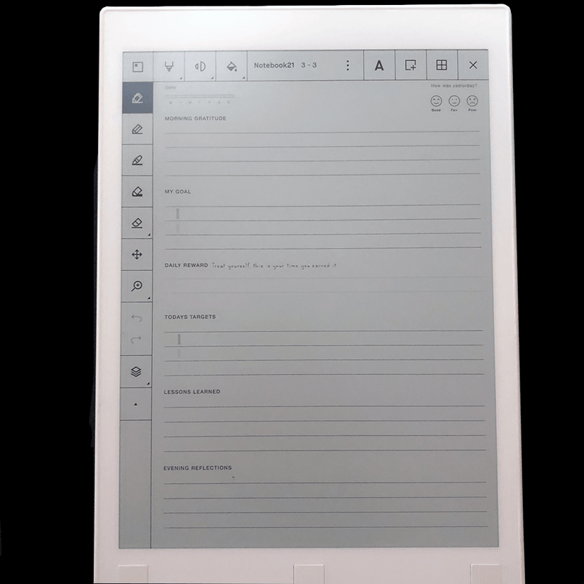 reMarkable tablet - Better Self Daily Journal Template – eInkPads