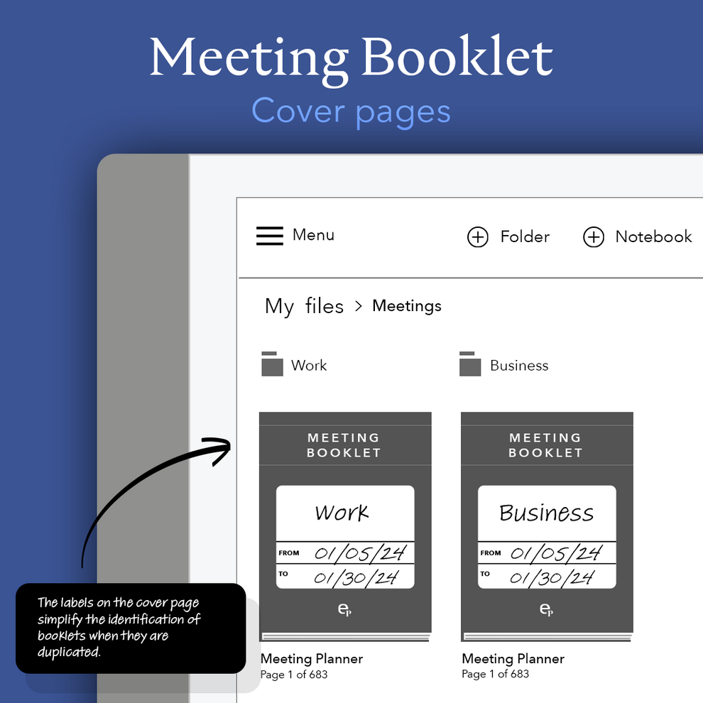 Meeting Booklet – eInkPads