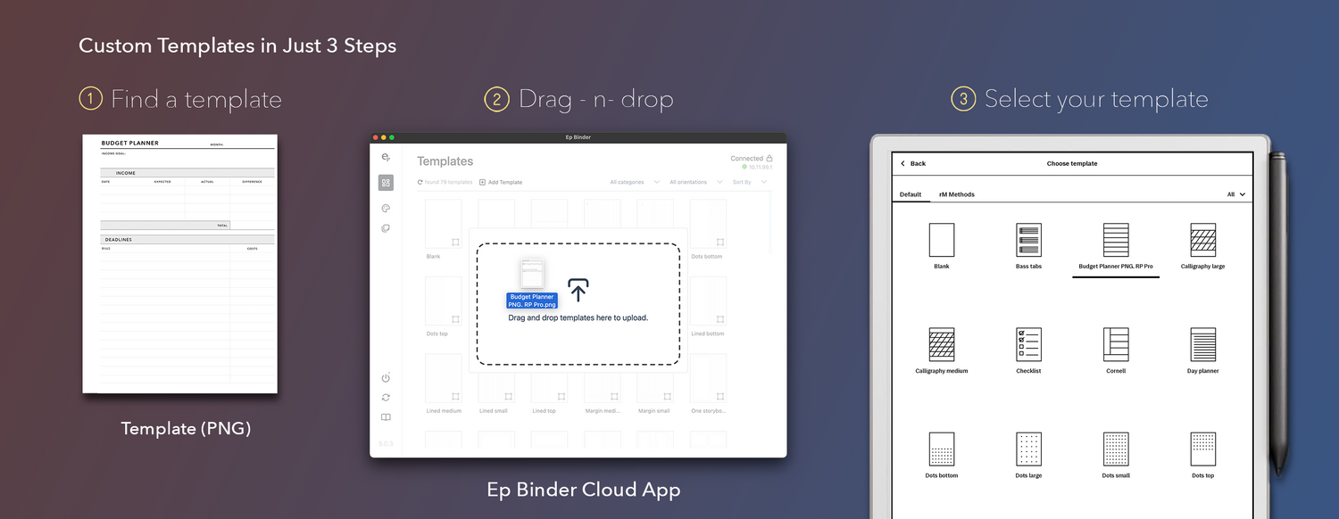 eInkPads - reMarkable Templates