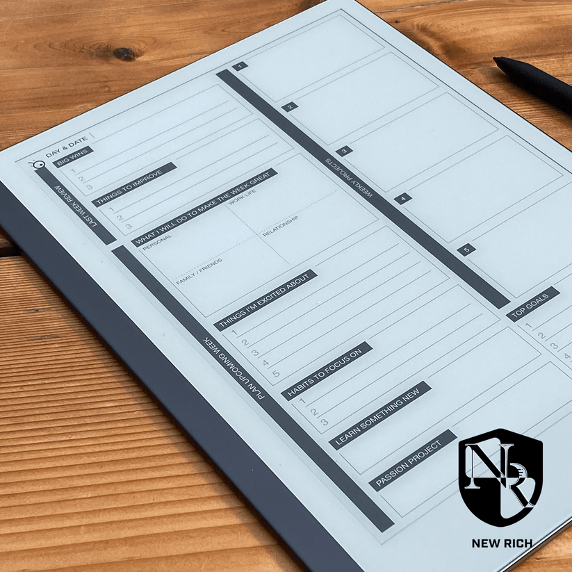 reMarkable tablet - Life Balance Template Bundle – eInkPads