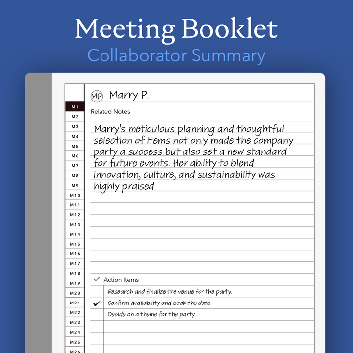 Meeting Booklet – eInkPads