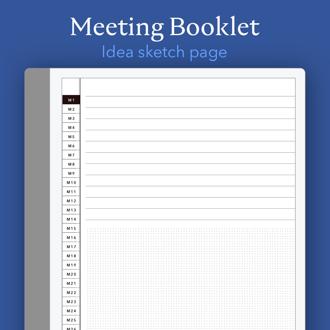 Meeting Booklet – eInkPads