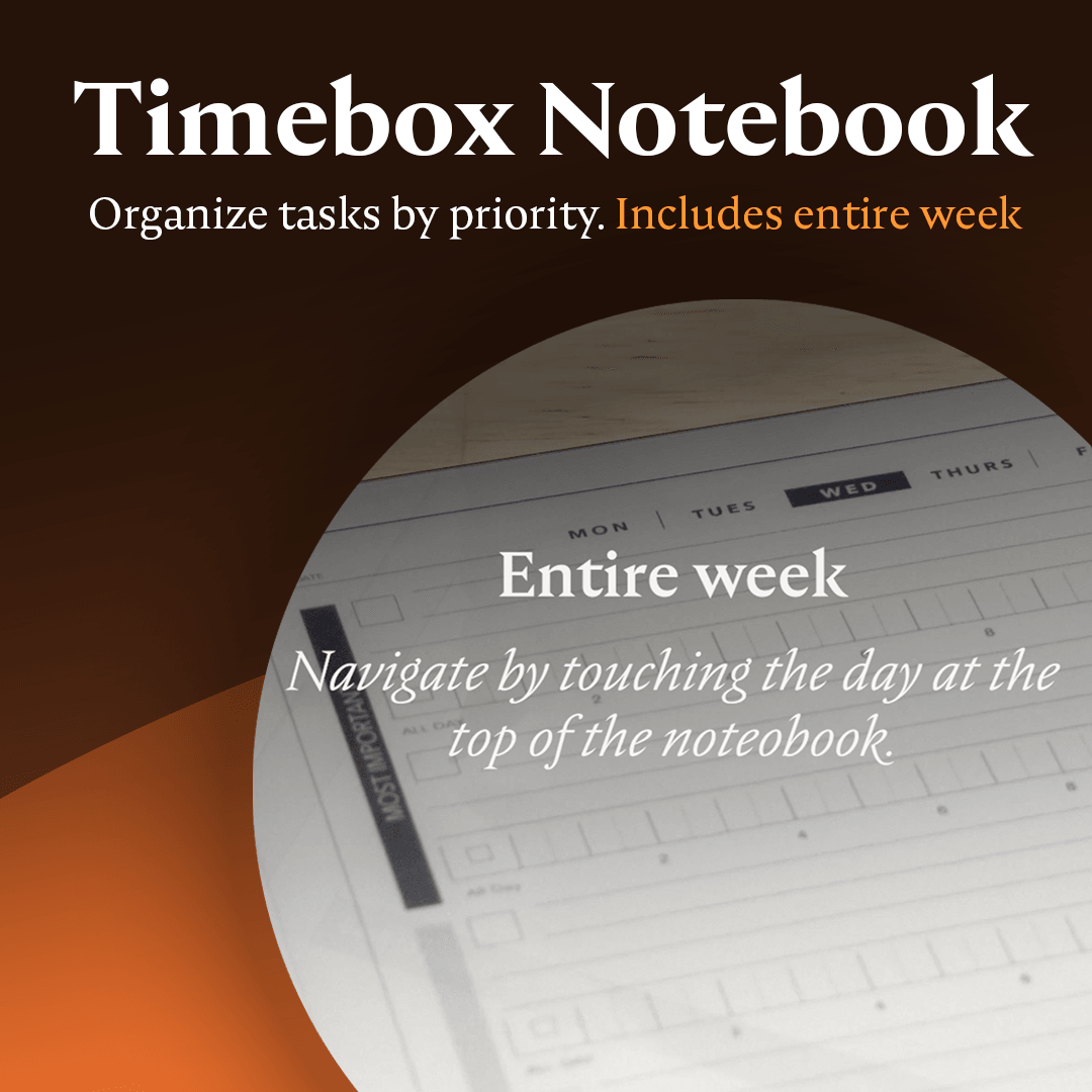 reMarkable tablet - Timebox Weekly Planner Template – eInkPads